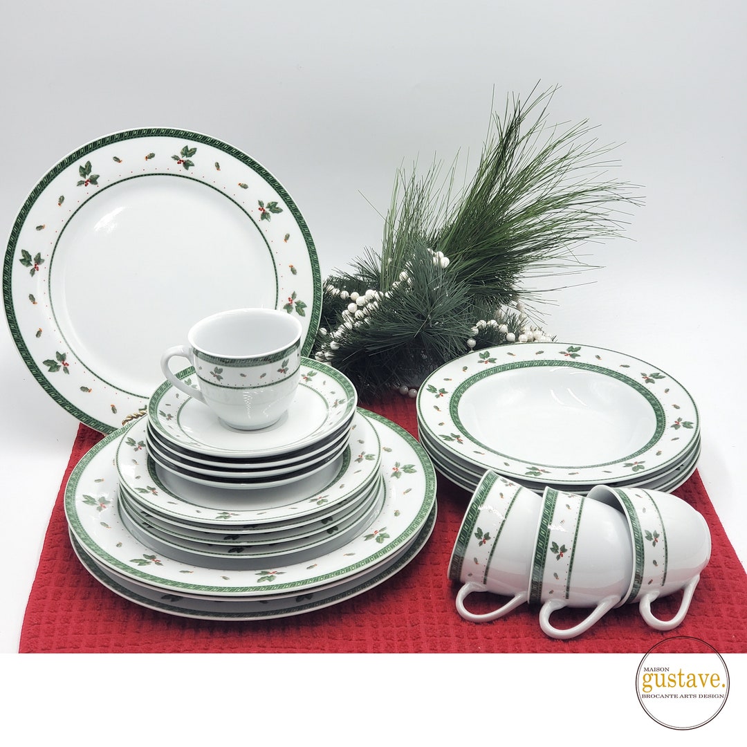 Royal Heritage Collection Christmas Dinnerware Set Christmas - Etsy