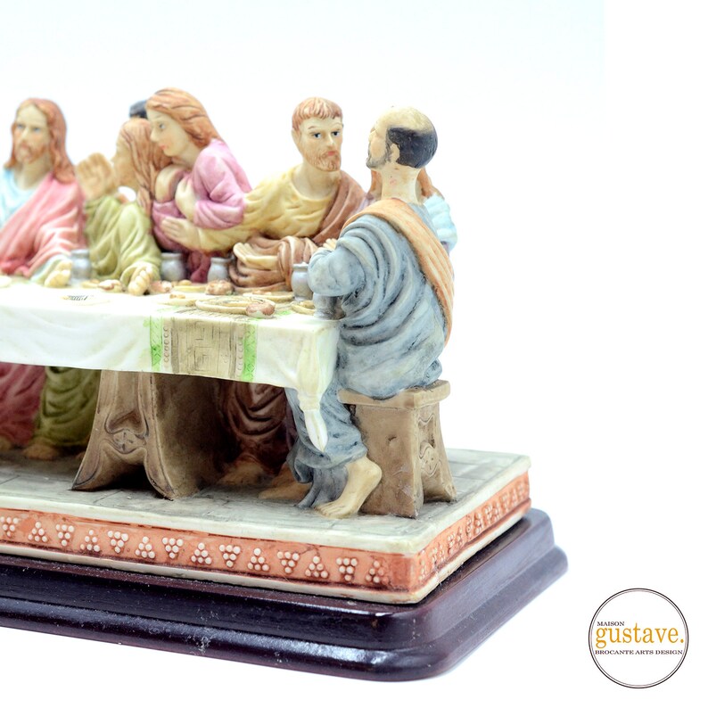 Sculpture of the Last Supper by the Natelia Collection | Vintage on ...