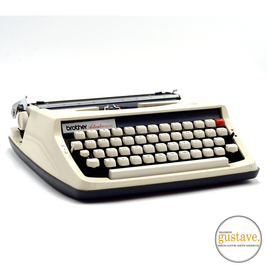 Vintage Brother Manual Typewriter, Activator 800T Functional, With Its ...