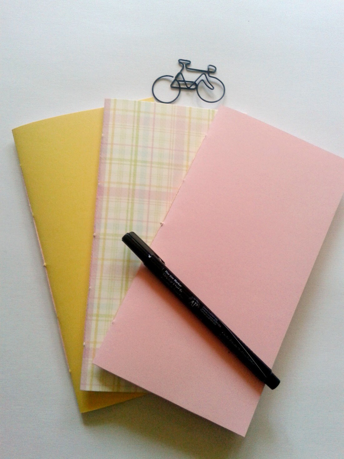 Set of 3 Traveler's Notebook Inserts - Standard Regular Size - Pink ...