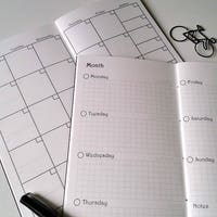 Weekly Calendar - Etsy