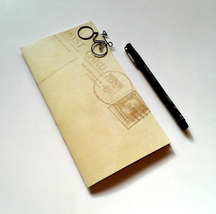 POST CARD Traveler's Notebook Insert - Fauxdori Insert - Midori Insert ...