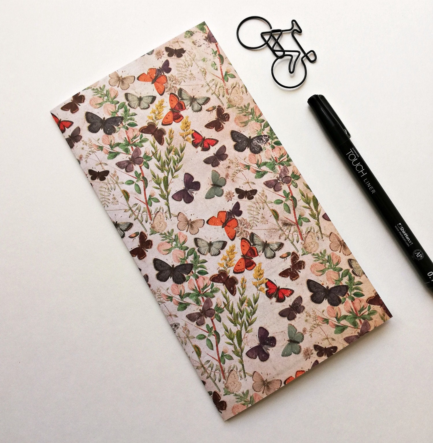 Travelers Notebook Insert BUTTERFLIES Travelers Notebook Insert Regular ...