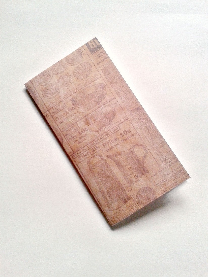 VINTAGE ADVERT Traveler's Notebook Insert, Bullet Journal Insert ...
