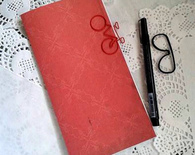 SOFT RED Traveler's Notebook Insert Choice of 8 Sizes - Etsy