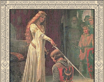 Edmund Blair Leighton the Accolade Print Poster - Etsy