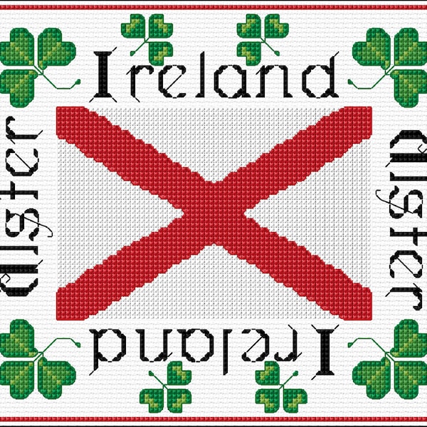 Northern Ireland Cross Stitch - Etsy