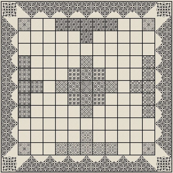 Hnefatafl Board - Etsy