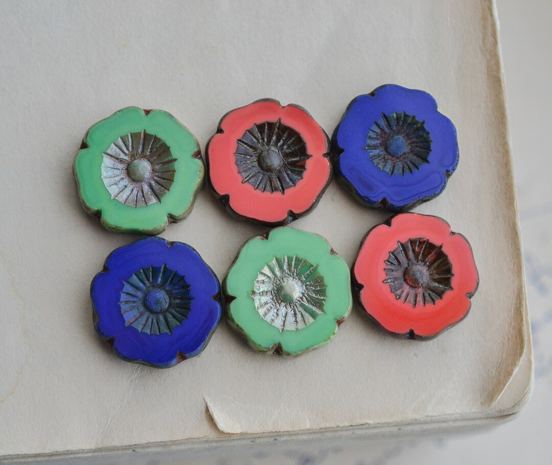 Czech Glass Beads Mix | Picasso Beads | Boho Beads | Premium Picasso ...