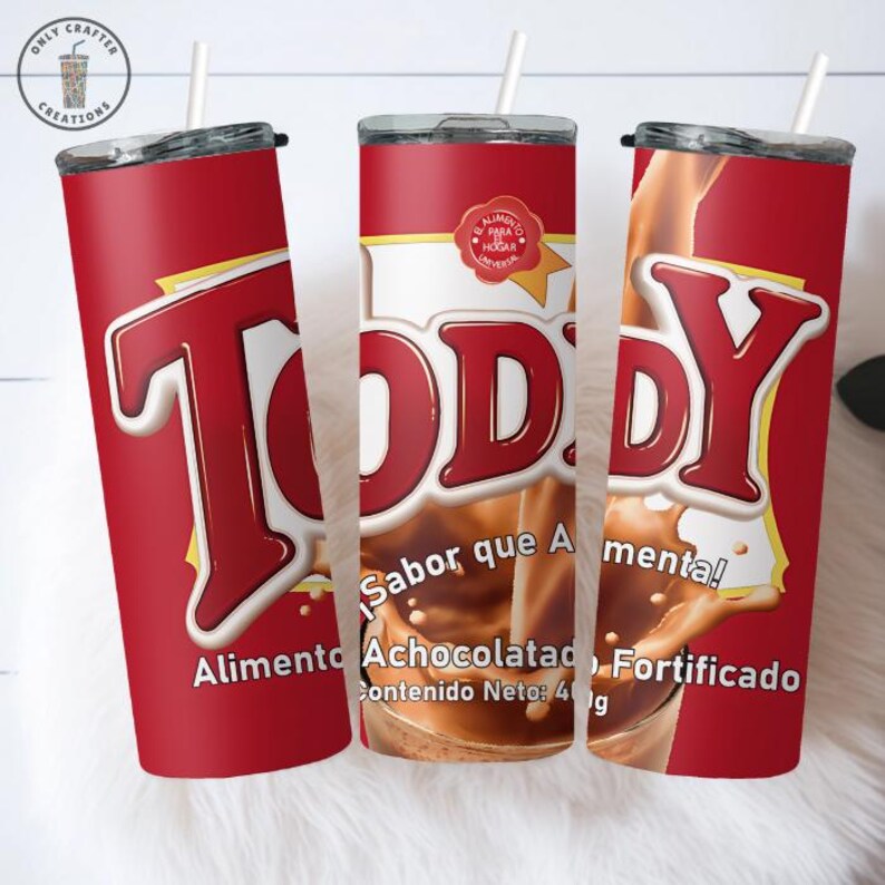 Chocolate Milk Tumbler: 20oz Insulated Drinkware, Toddy Design - Etsy