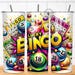 Bingo Tumbler Wrap 20 Oz: Funny Bingo Lover Design (digital Download ...