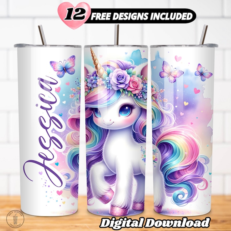 Personalised Unicorn Cup - Etsy