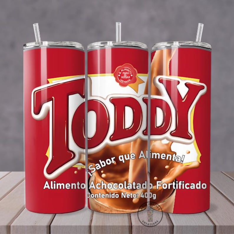 Chocolate Milk Tumbler: 20oz Insulated Drinkware, Toddy Design - Etsy