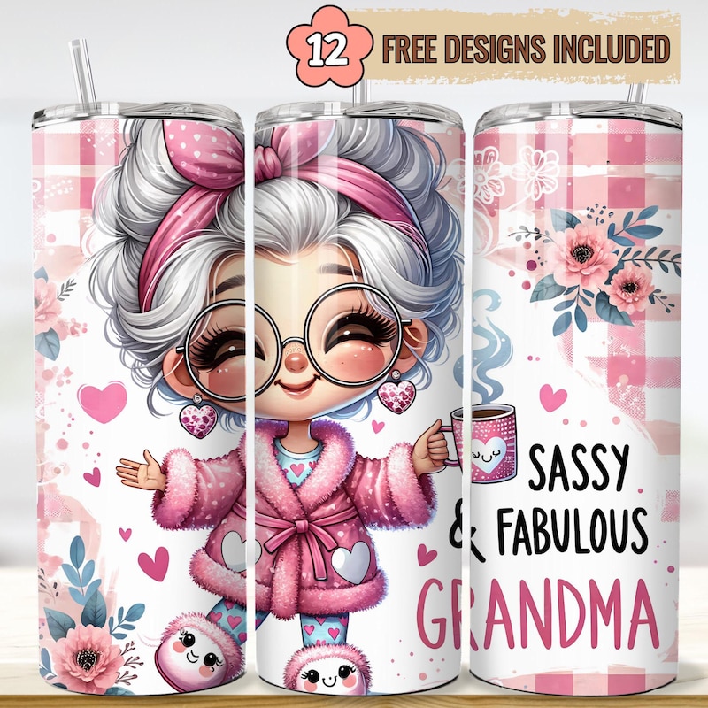 Granny Tumbler Wrap - Etsy