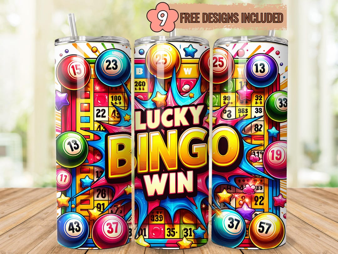 Bingo Tumbler Wrap: Funny Game Night Design (digital Download) - Etsy