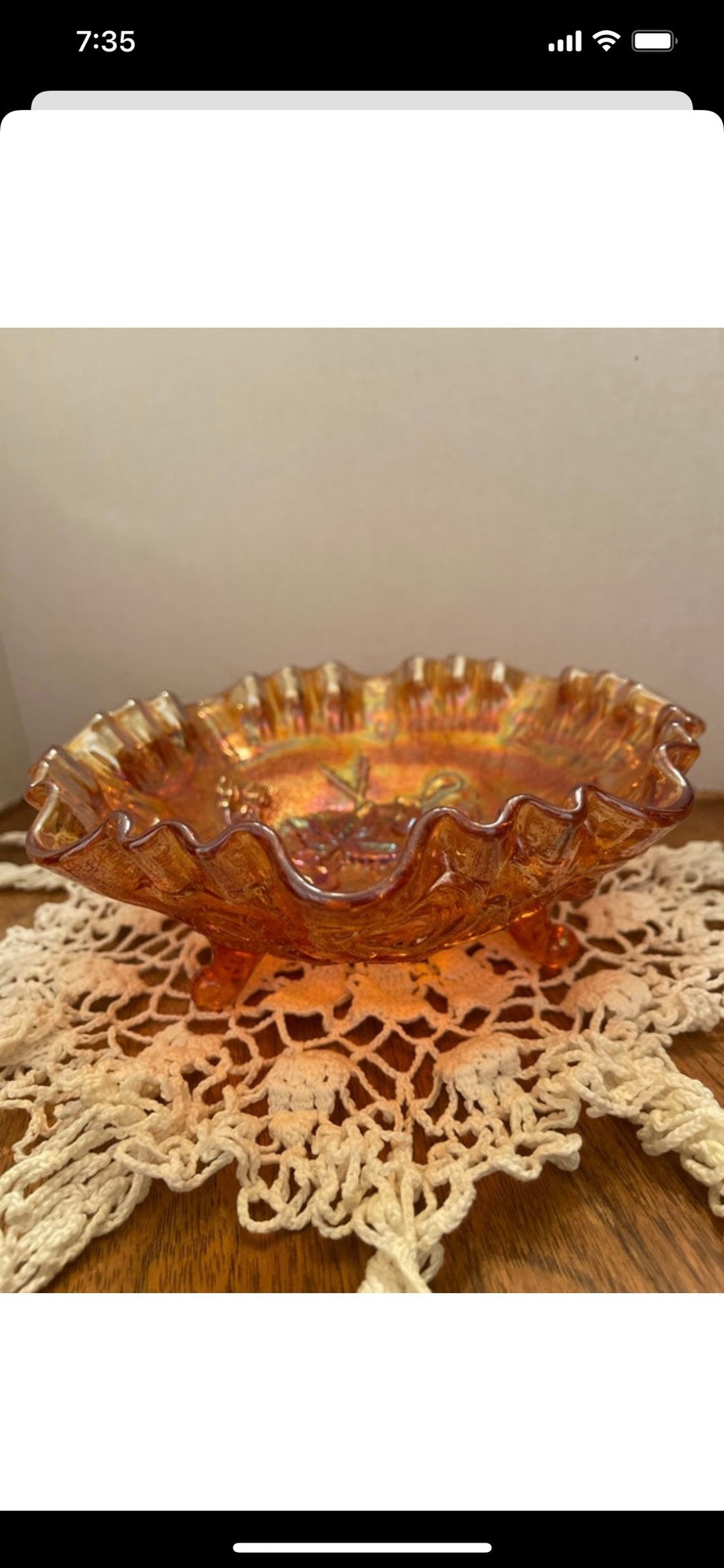 Vintage Footed Dish - Etsy