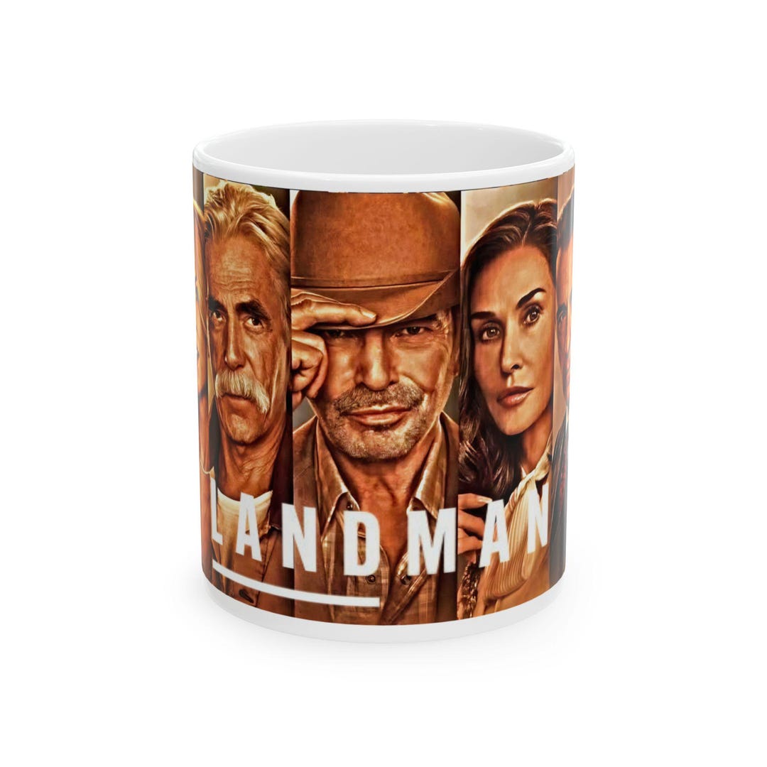 Landman TV Show Paramount Logo Mug, Ceramic Mug 11oz 15oz | TV Series ...
