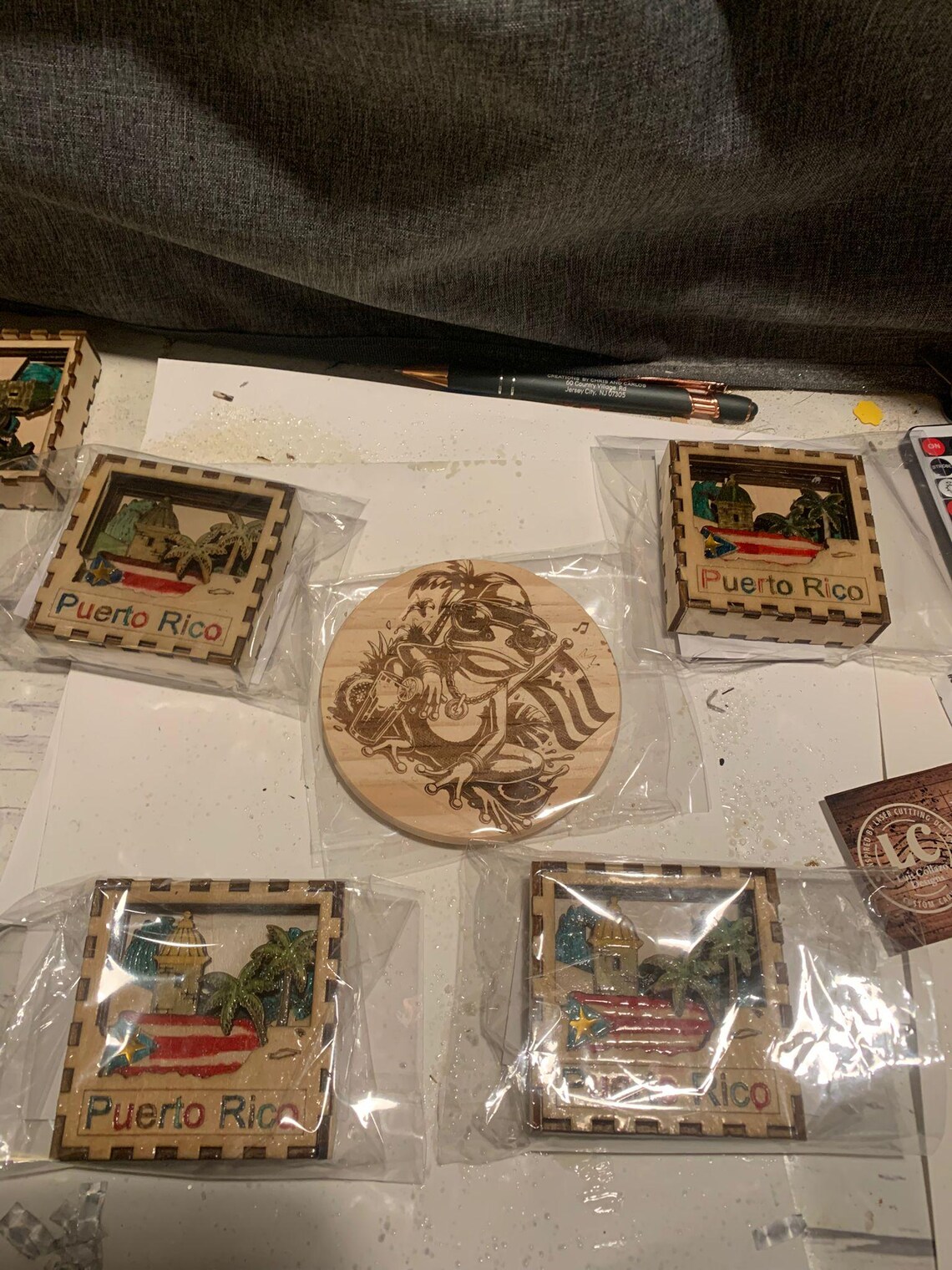 Hand Crafted Puerto Rico- Magnet - Etsy