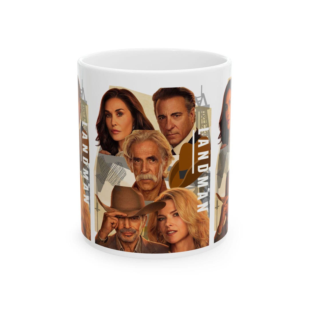 Landman TV Show Cast Collage Mug | Ceramic Mug - Etsy