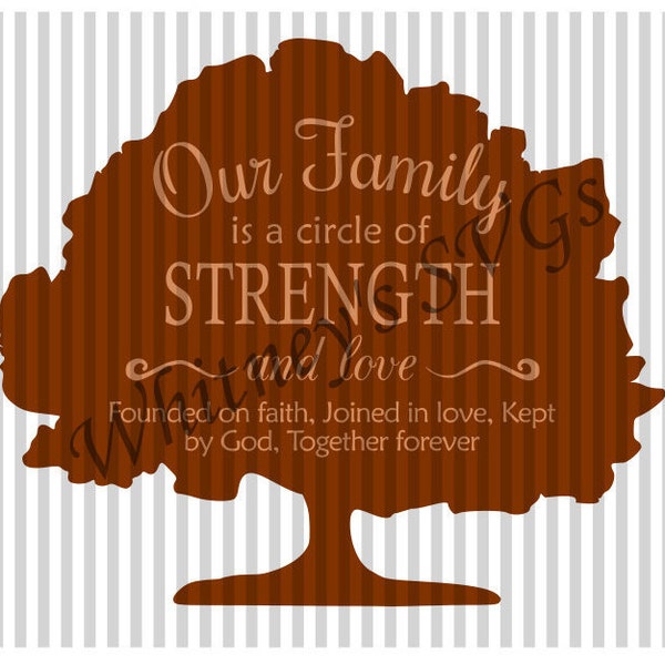 A Circle of Strength and Love - Etsy