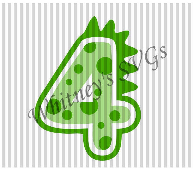 Dinosaur 4 SVG DXF Cutting File - Etsy