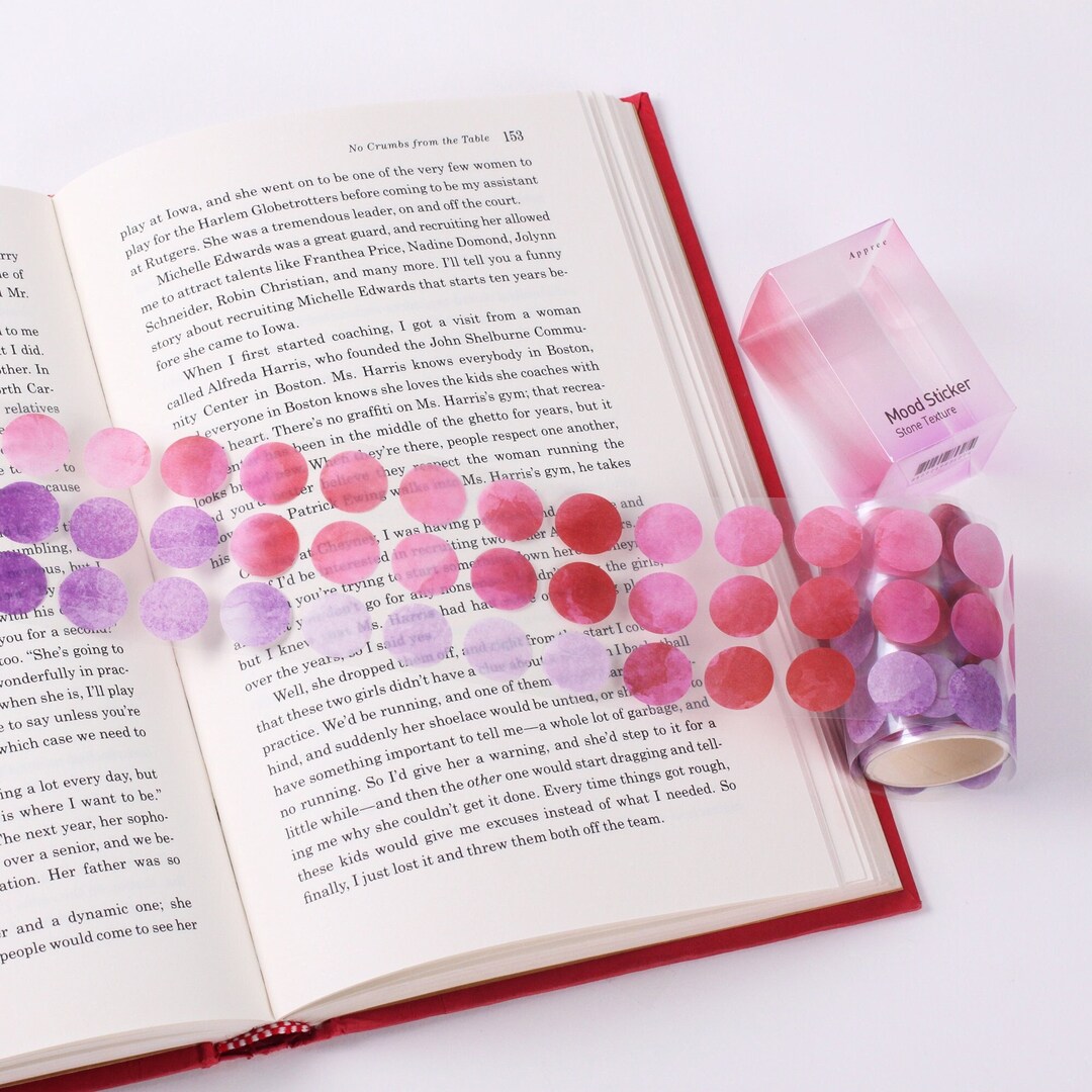 Stone Texture Dot Stickers - Round Circle Stickers by Appree for Paper ...
