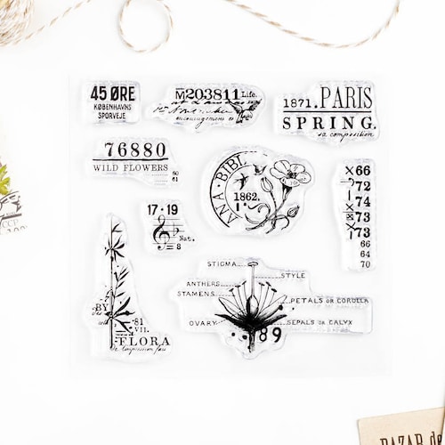 Clear Stamps Spring the Seasons Collection SHOP EXCLUSIVE - Etsy