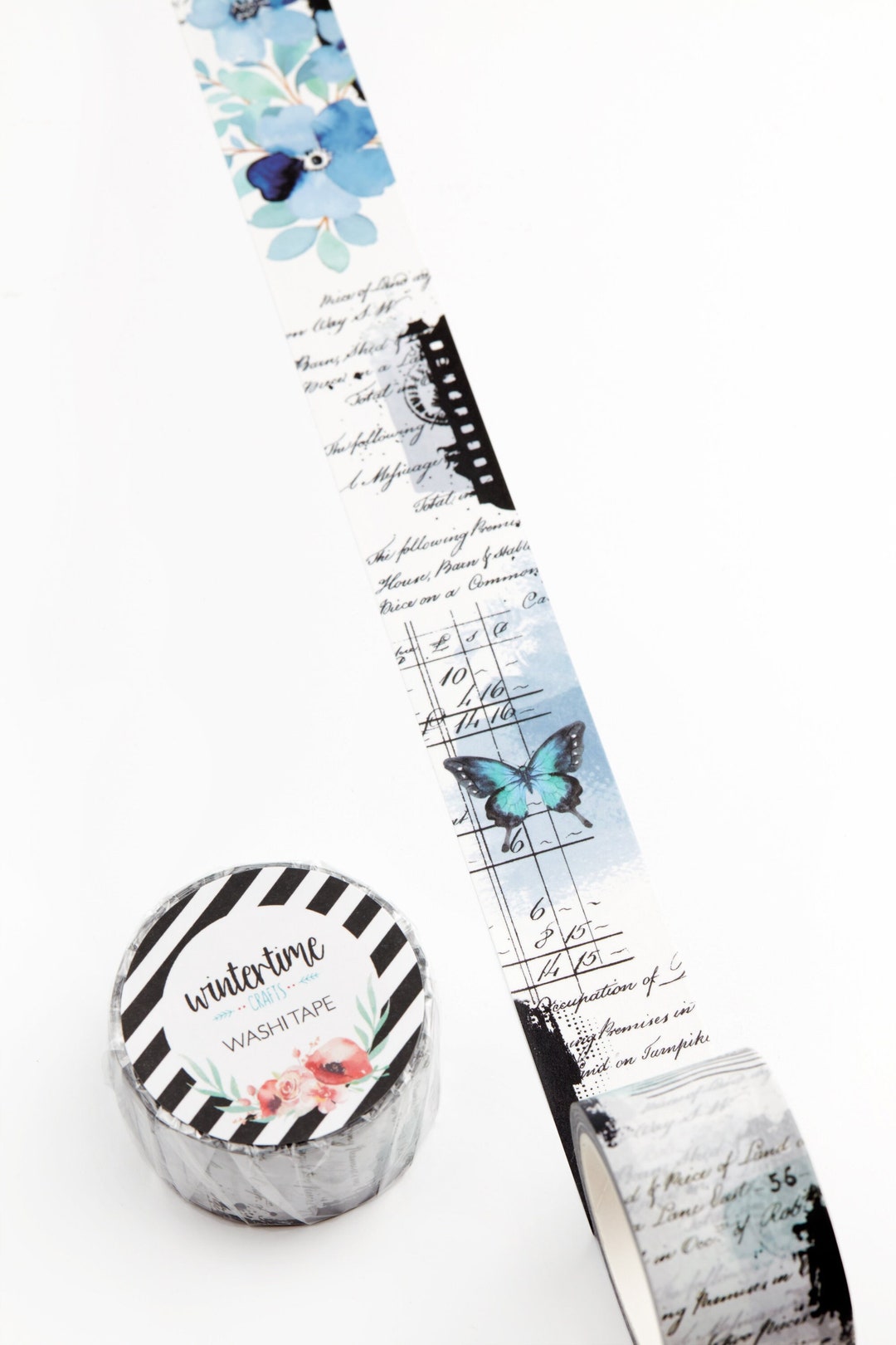 Washi Tape *SHOP EXCLUSIVE* Watercolor Script Masking Tape by ...