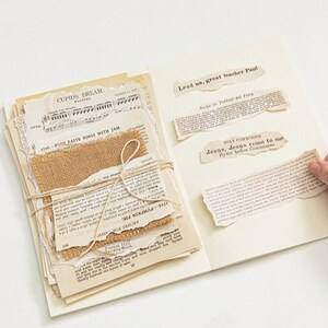 57 Vintage Style Book Pages - Paper Material Reproductions for Paper ...