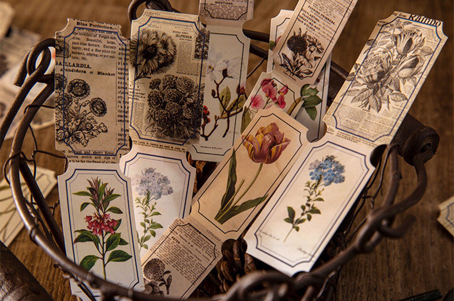 Retro Ticket Sticker Set Vintage Style Decorative Tickets | Etsy