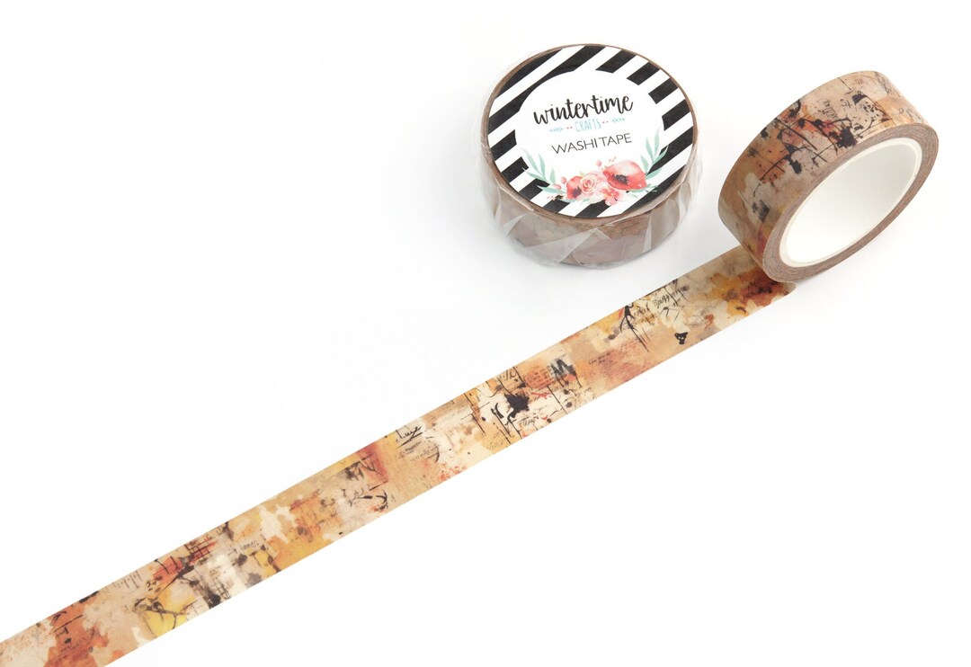 Sunkissed Washi Tape *SHOP EXCLUSIVE* Grunge Grafitti Style Tape by ...