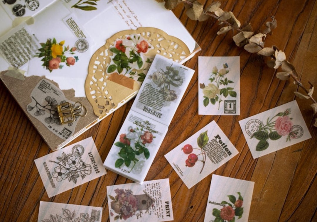 Nature Themed Notepads With Translucent Pages - Small Memo Pad for Art ...