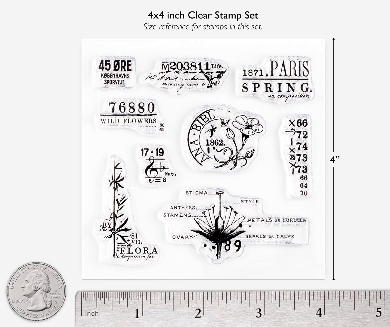 Clear Stamps - Spring, the Seasons Collection *SHOP EXCLUSIVE* for ...