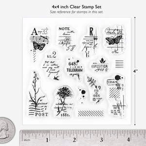 Mini Clear Stamps - Tiny Details Photopolymer Stamp Set *SHOP EXCLUSIVE ...