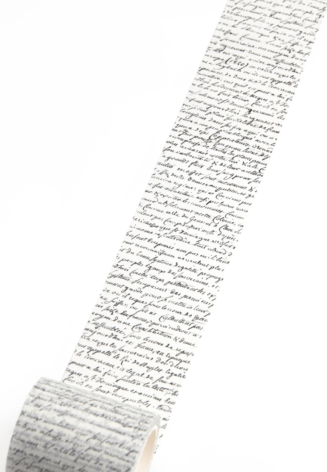 Wide Washi Tape *SHOP EXCLUSIVE* Masking Tape With Script Text by ...