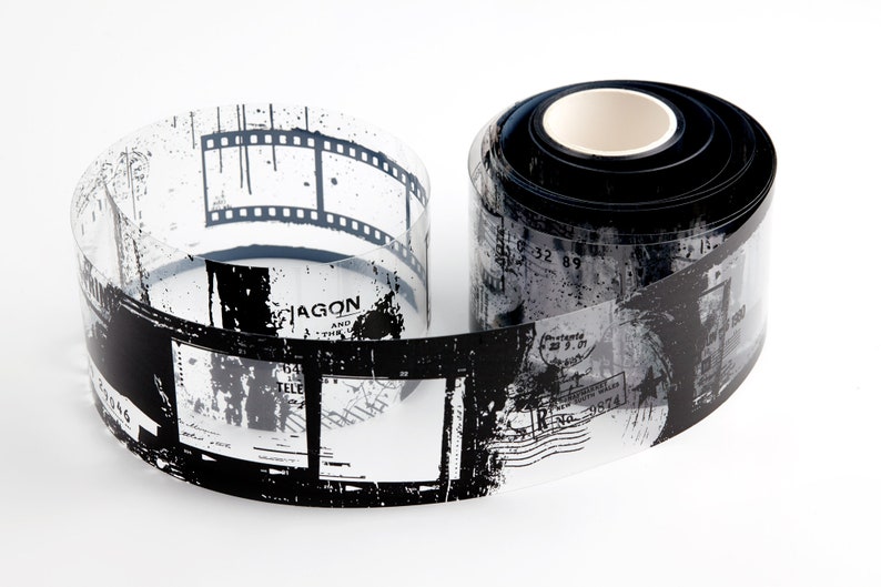 Distressed PET Tape *SHOP EXCLUSIVE* Grunge Effect, Black or White ...
