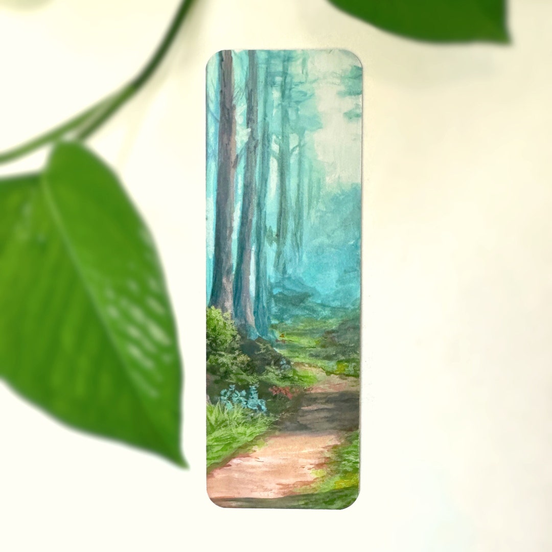 Art Print Bookmark Unique Illustrated Bookmarks, Handmade Fine Art Book ...