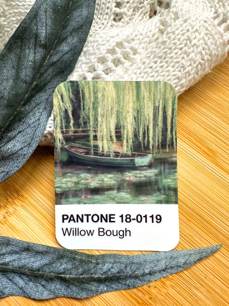 Landscape Pantone Art Painting Sticker Set - Etsy