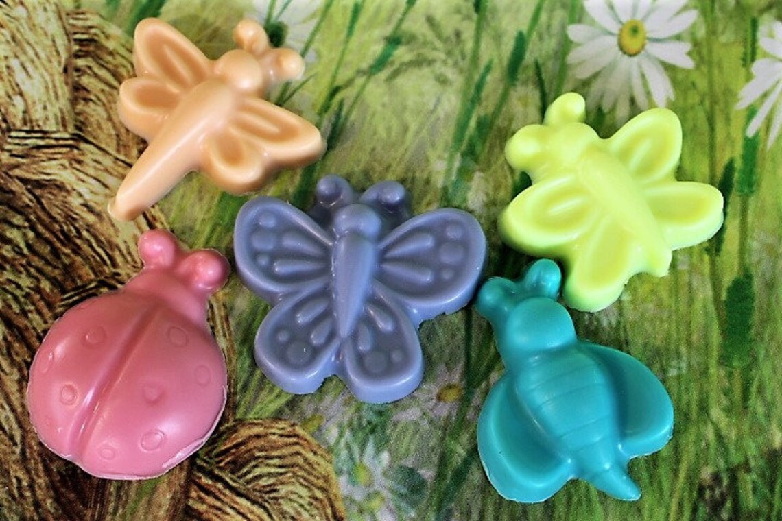 5 Bug Soaps Children's Novelty Soap Stocking Stuffers | Etsy