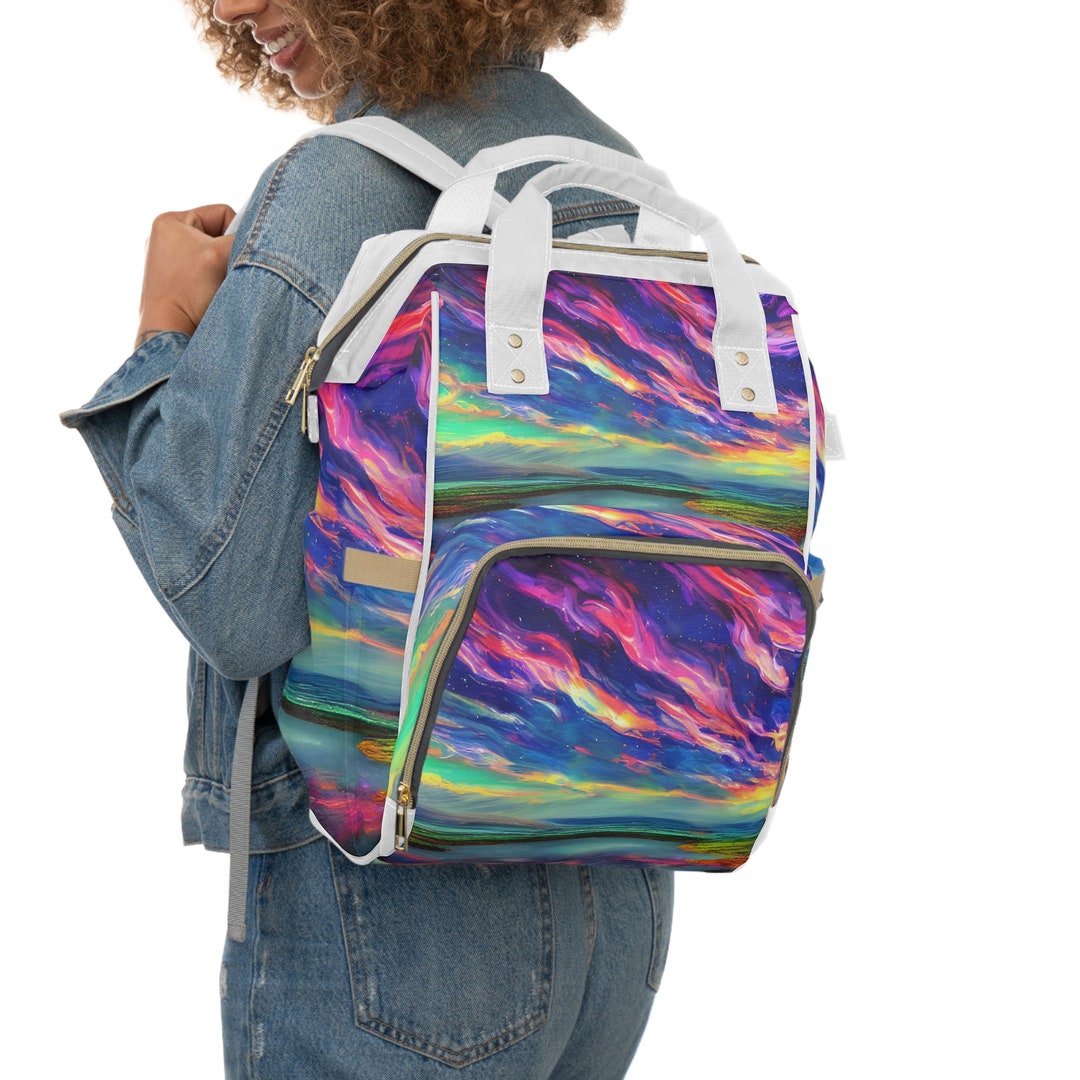 Wonderfull Sunset Multifunctional Diaper Backpack - Etsy
