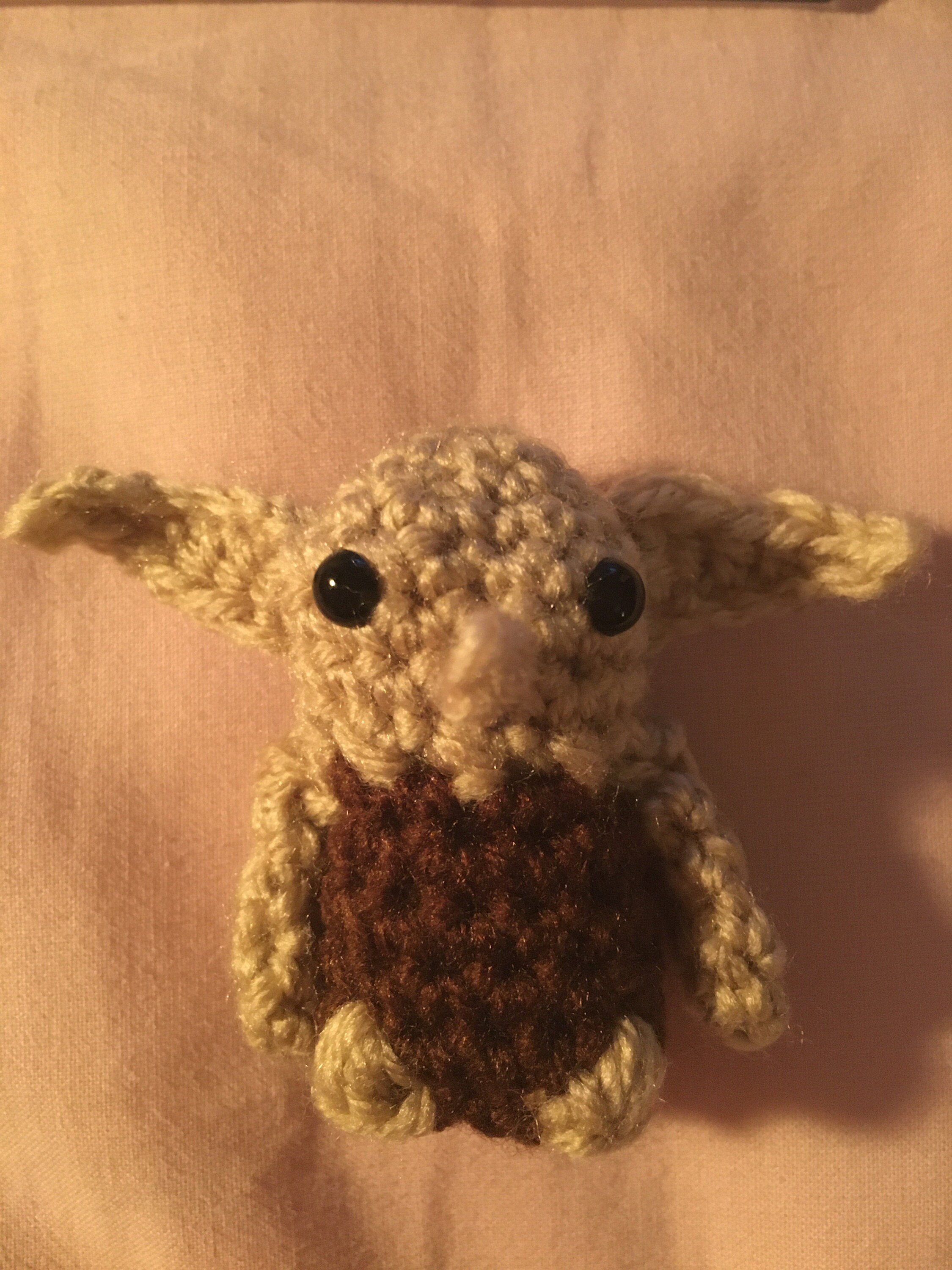 Dobby Hand Made Crochet Doll - Etsy UK