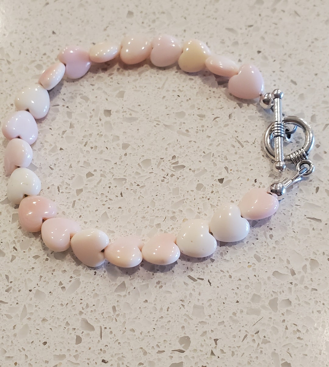 Queen Conch 6mm Heart Beads-success-protection-freedom-love- Opens up ...