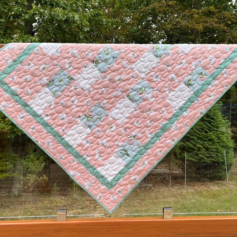 Llama Quilt Pattern - Etsy
