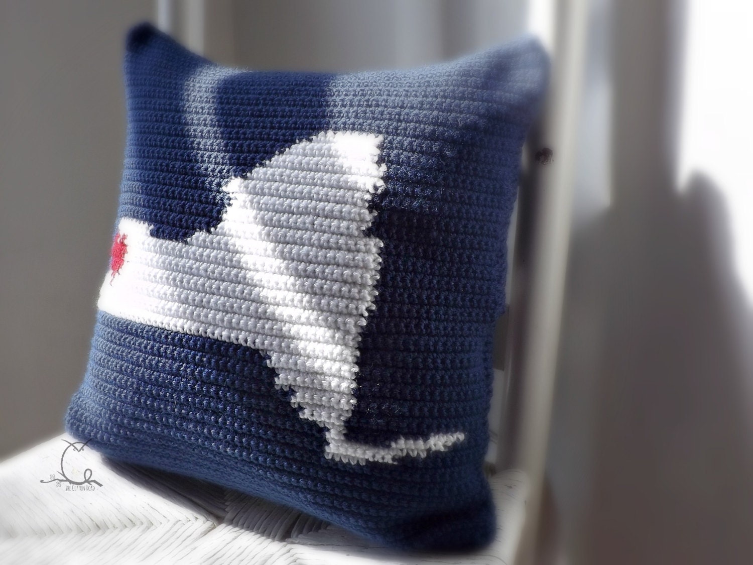 New York State Love Crocheted Graph Pillow Pattern - Etsy