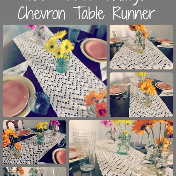 Chevron Table Runner - Etsy
