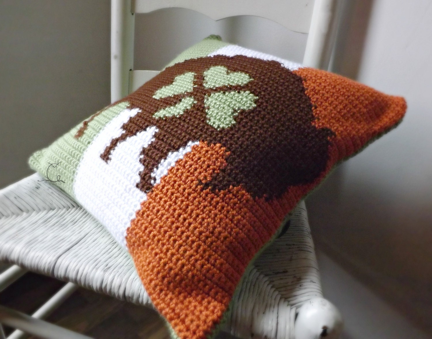 Pattern: Buffalo Love Irish Crocheted Graph Pillow - Etsy