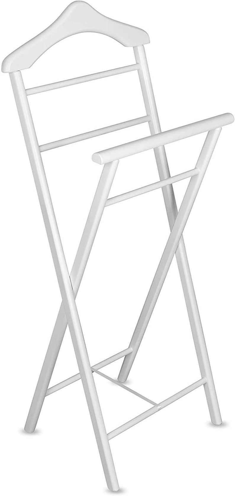 Valet Clothes Butler Valet Stand Solid Beech Wood in 3 Colors - Etsy Canada