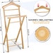 Valet Clothes Butler Valet Stand Solid Beech Wood in 3 Colors - Etsy Canada