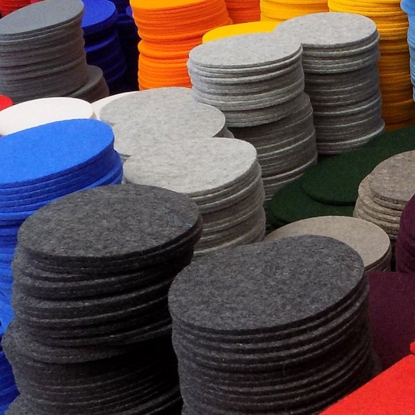 Felt Coasters - Etsy