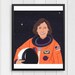 Ellen Ochoa Illustration / Women's History Art Print - Etsy